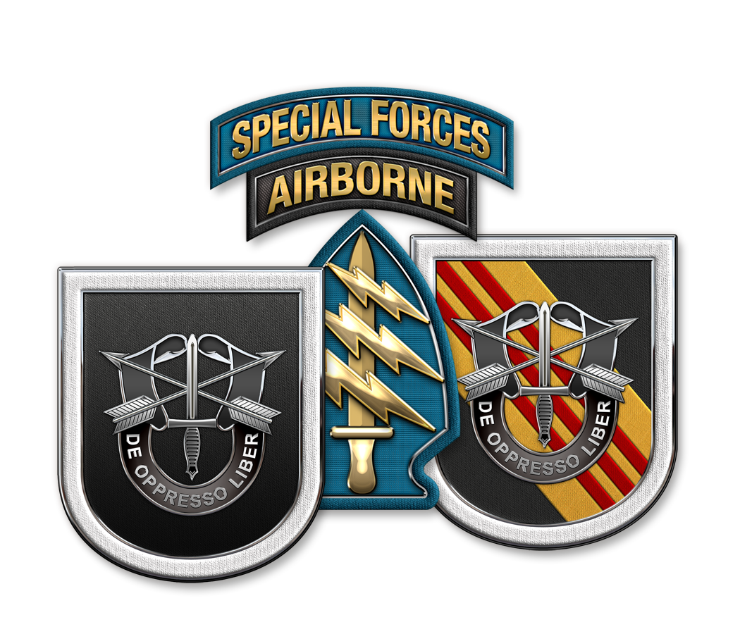 Military Insignia 3D : U.S. Army Special Forces Groups