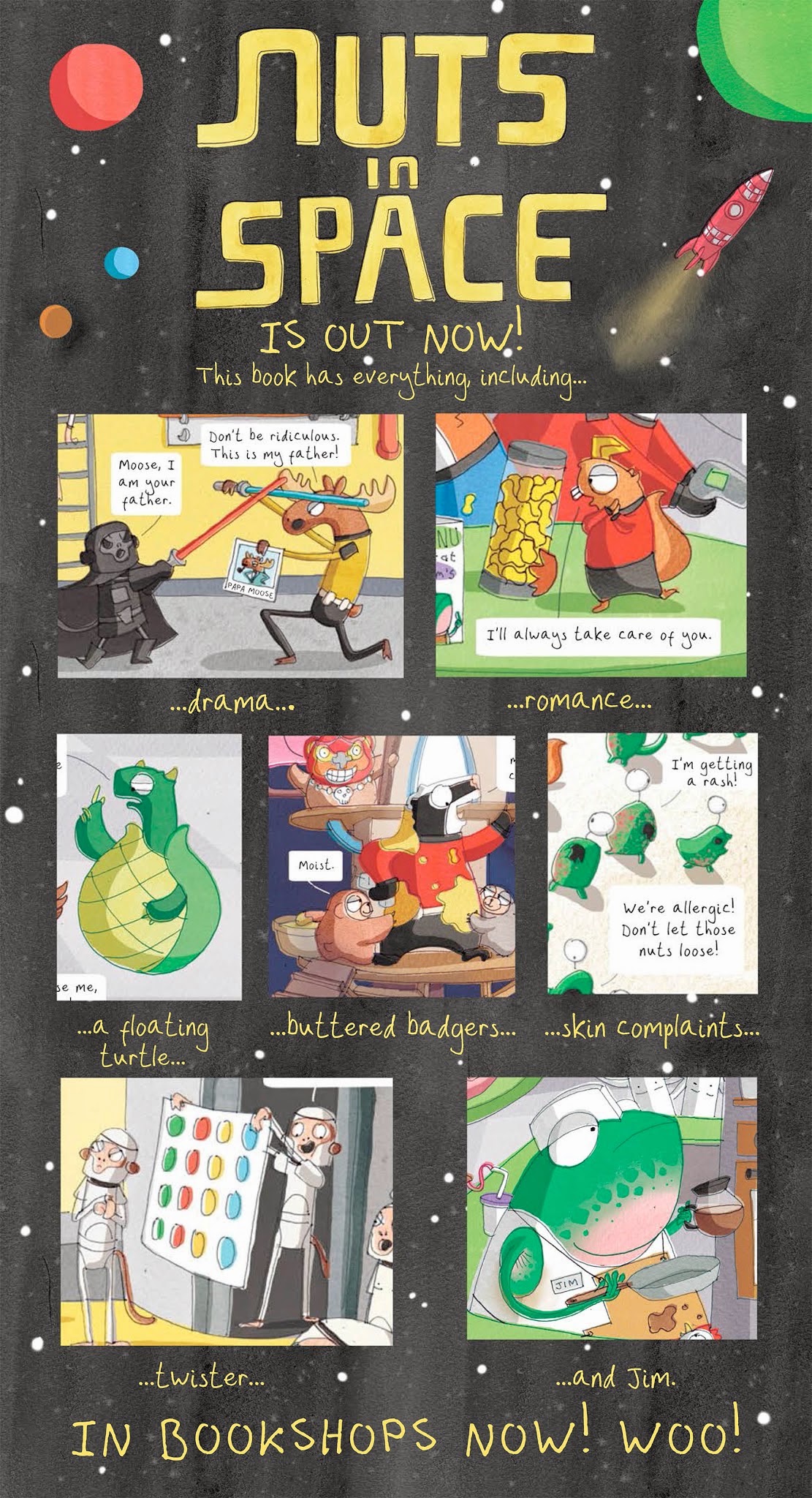 Elys Dolan: Nuts in Space is out now!
