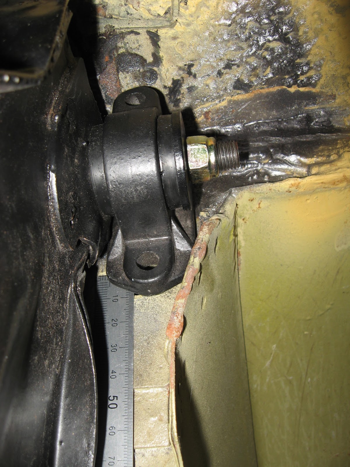 Start of rear subframe assembly