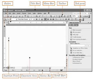 Daily Activity: menu utama pada Microsoft Word