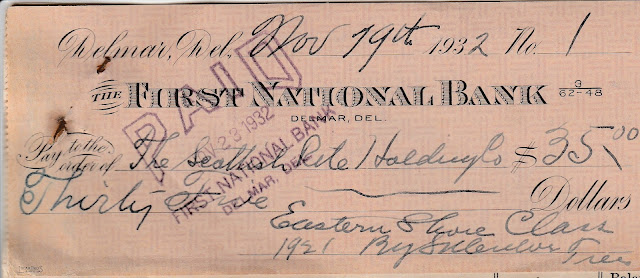 Delmar Historical And Art Society: An Example of A First National Bank ...