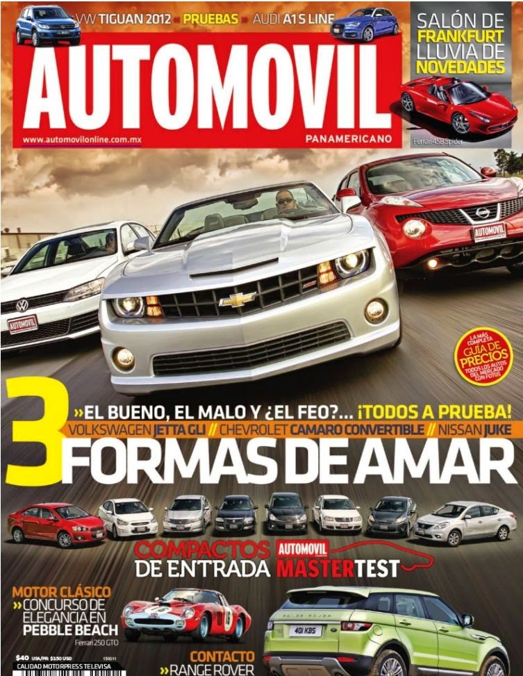 ¡SUBE EL VOLUMEN, QUE NO ESCUCHO!: El motor de la revista Automóvil