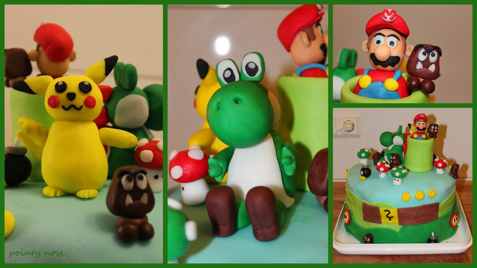 pointy nose: Super Mario Torte