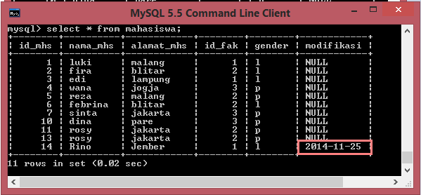 Fungsi Plsql Dan Trigger 4930