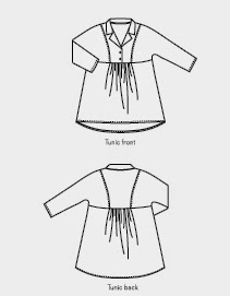 Coco's Loft: New Look 6323 Tunic in 'Lagoona' green...