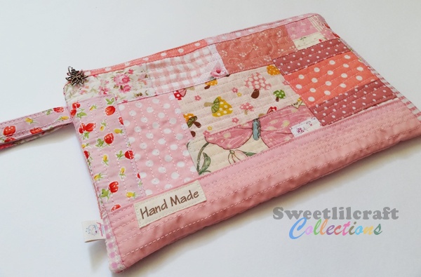 Sweetlilcraft Collections: Amjad & Pink Patchwork Pencil Case