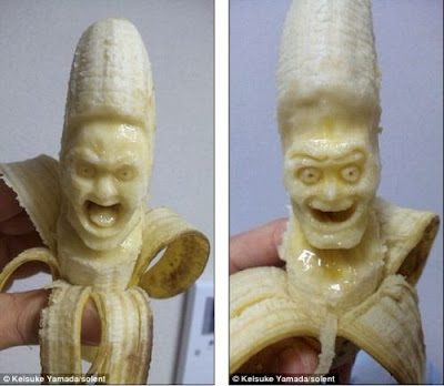 Artist Creates Sculptures From Bananas ~ The Full Boxz Blog