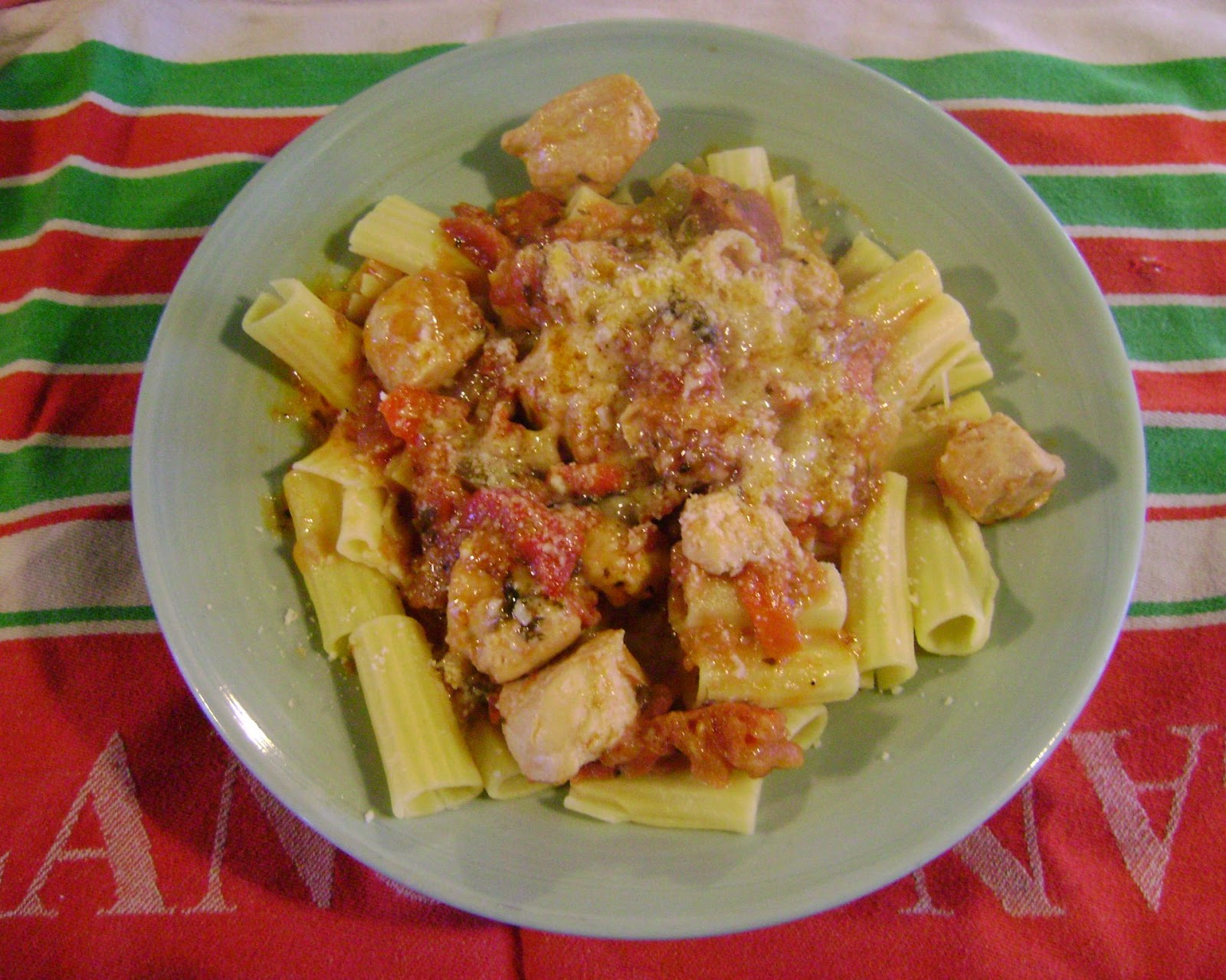 THE CRISPY COOK: Chicken Riggies: An Upstate New York Specialty