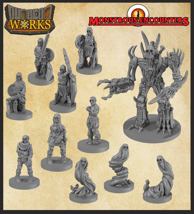 [TMP] "DungeonWorks: Monstrous Encounters Kickstarter" Topic