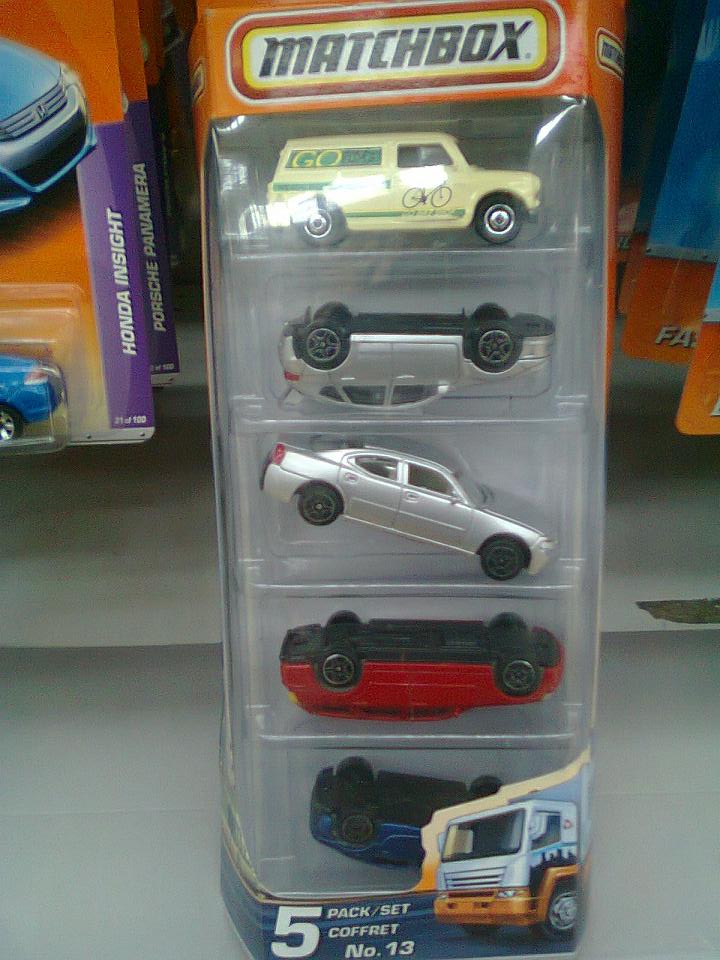 Nuevo Pack 5 de Matchbox.... Exclusivo