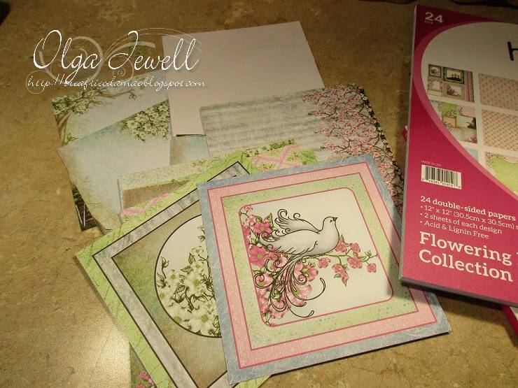 craftieodamae Olga Jewell: Fold Out card tutorial
