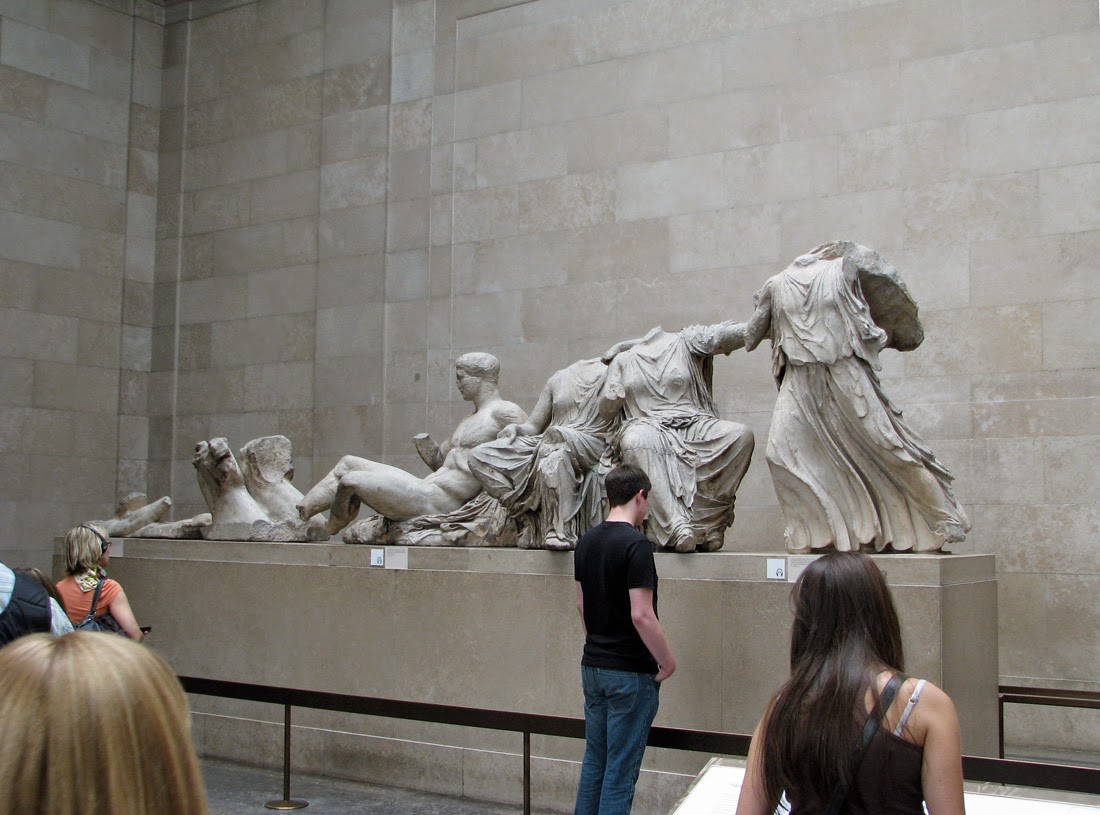 The Bell Curve of Life: London: British Museum, Parthenon East Pediment