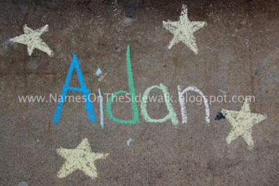 Names On The Sidewalk