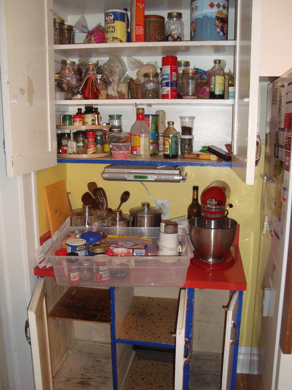 Our Addition!: Makeshift Kitchen