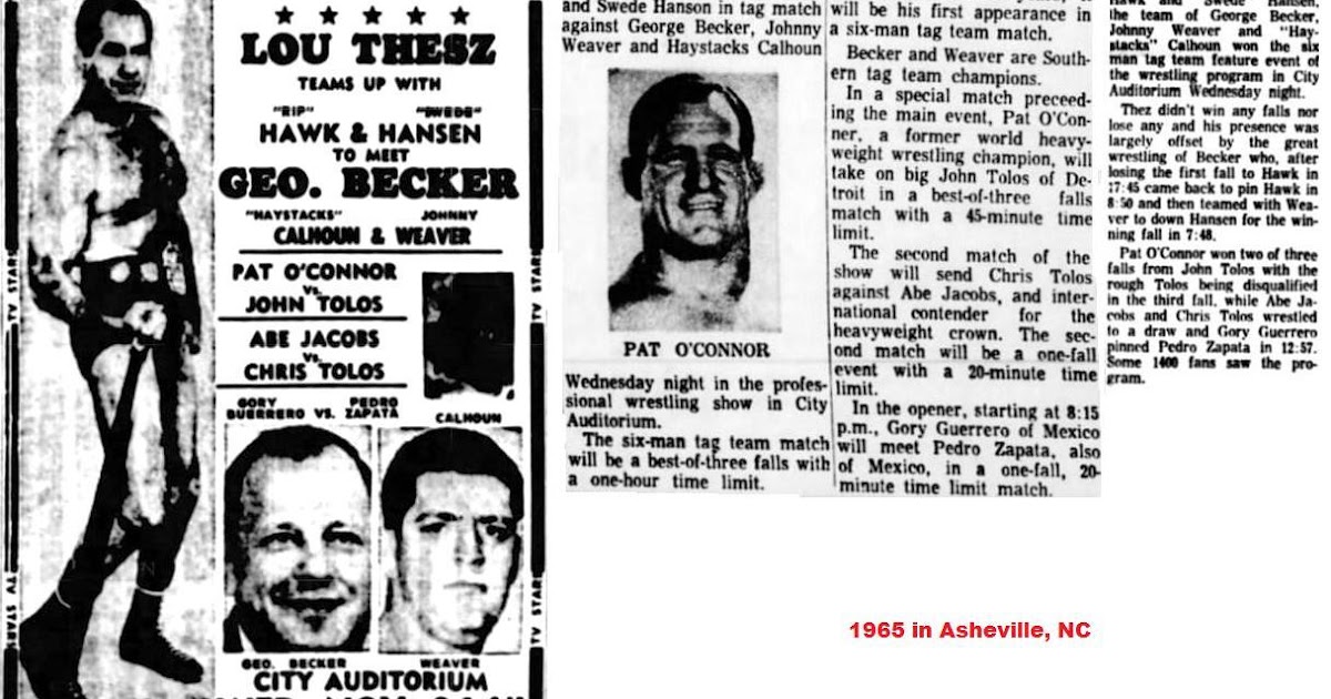 All Star Championship Wrestling: Lou Thesz teams with Rip Hawk and ...