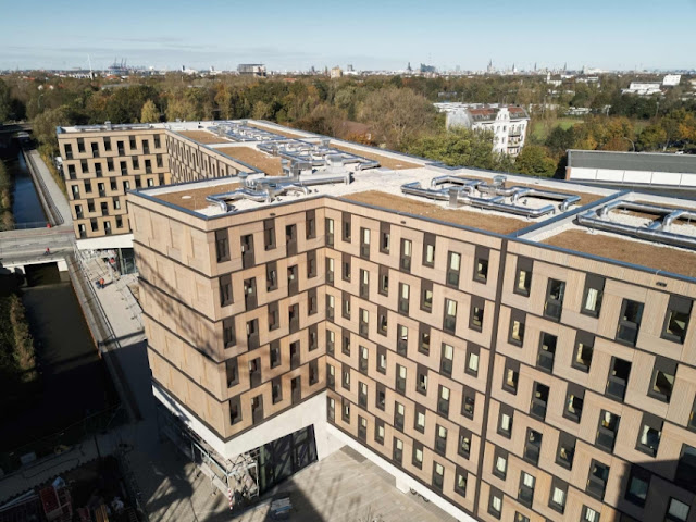 "Woodie" Student Dormitory - Timber Prefab Modular Building in Hamburg ...