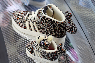 Adidas Jeremy Scott Leopard Tail Sneakers | Animal Print Shoes