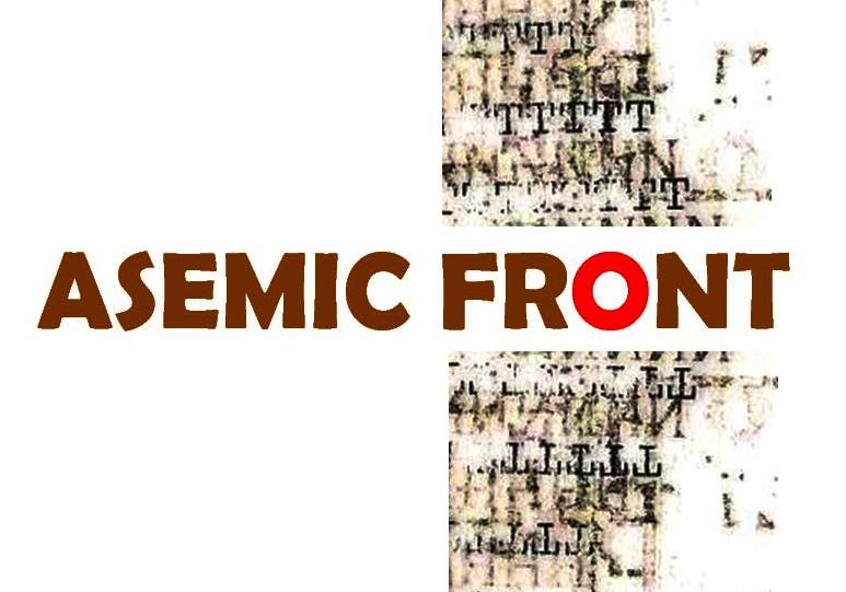 Asemic Front 2: Asemic Visual Poetry Collabs by Cheryl Penn & Allan Bealy