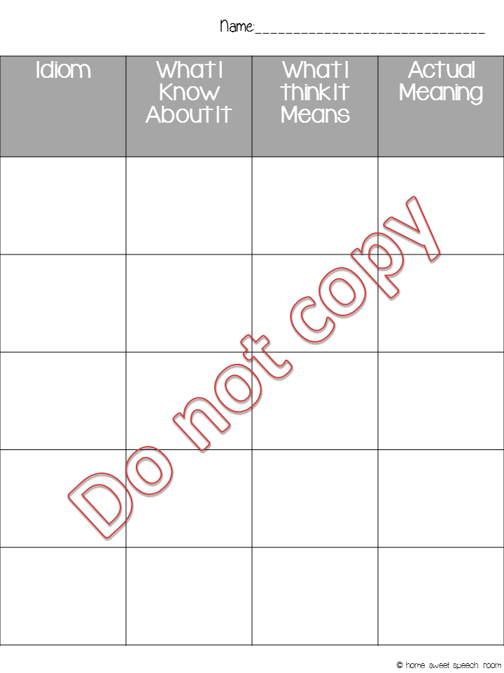 Making Sense of Idioms