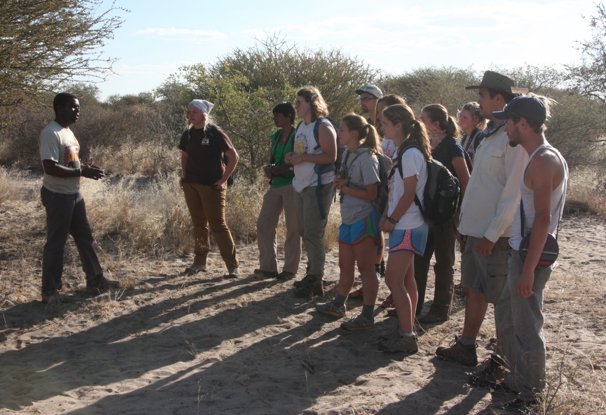 Study Abroad, Botswana: Onsite San Bushman Walk & Dance