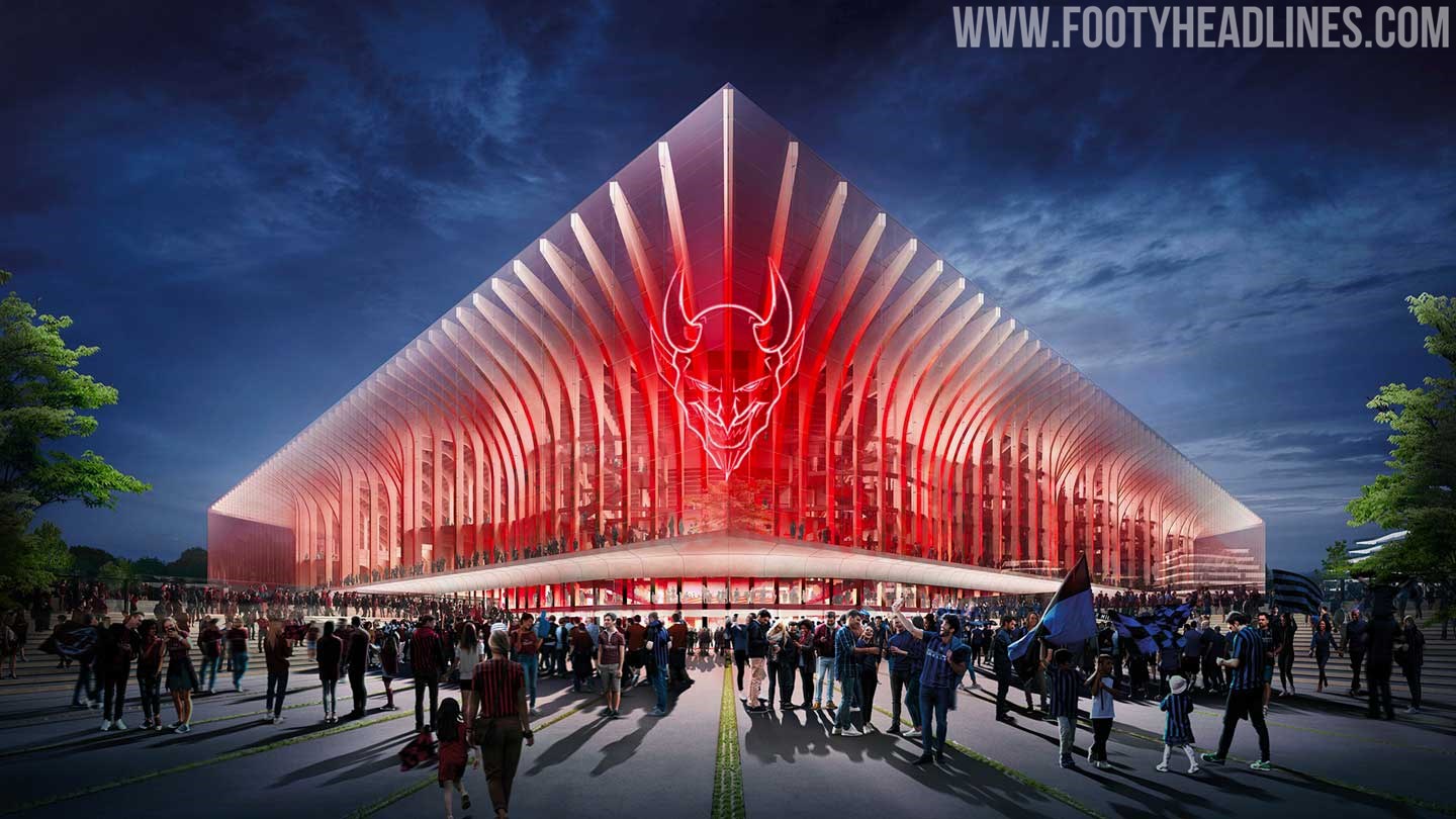 AC Milan & Inter Release Updated Designs For New Stadium - 2 Completely ...