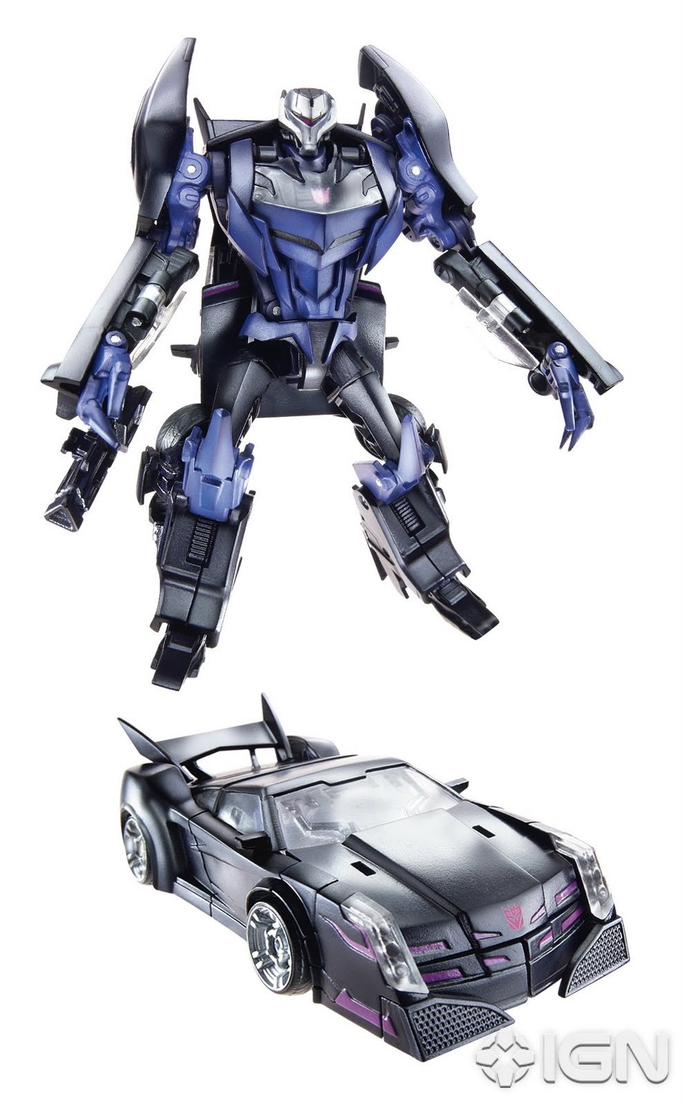 Transformers Action Figures 2011: Transformers Prime Deluxe Class Vehicon