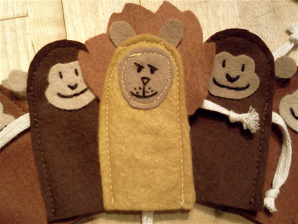 By Hook and Thread: flower puppet