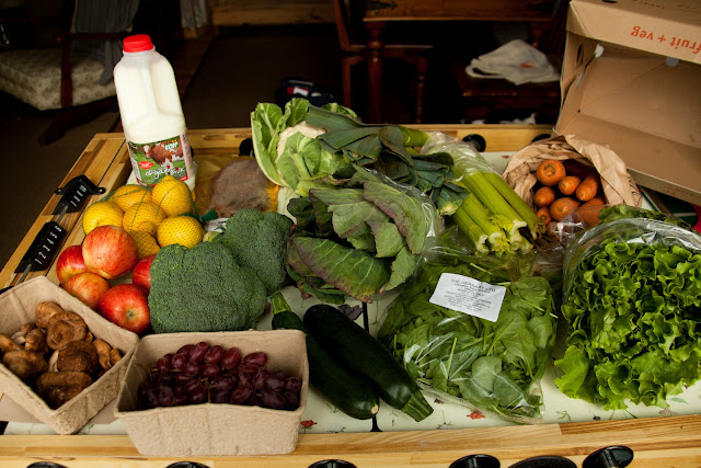 Peach and Thistle: Friday Food Day: Farm Delivery March 23, Dog Ice ...