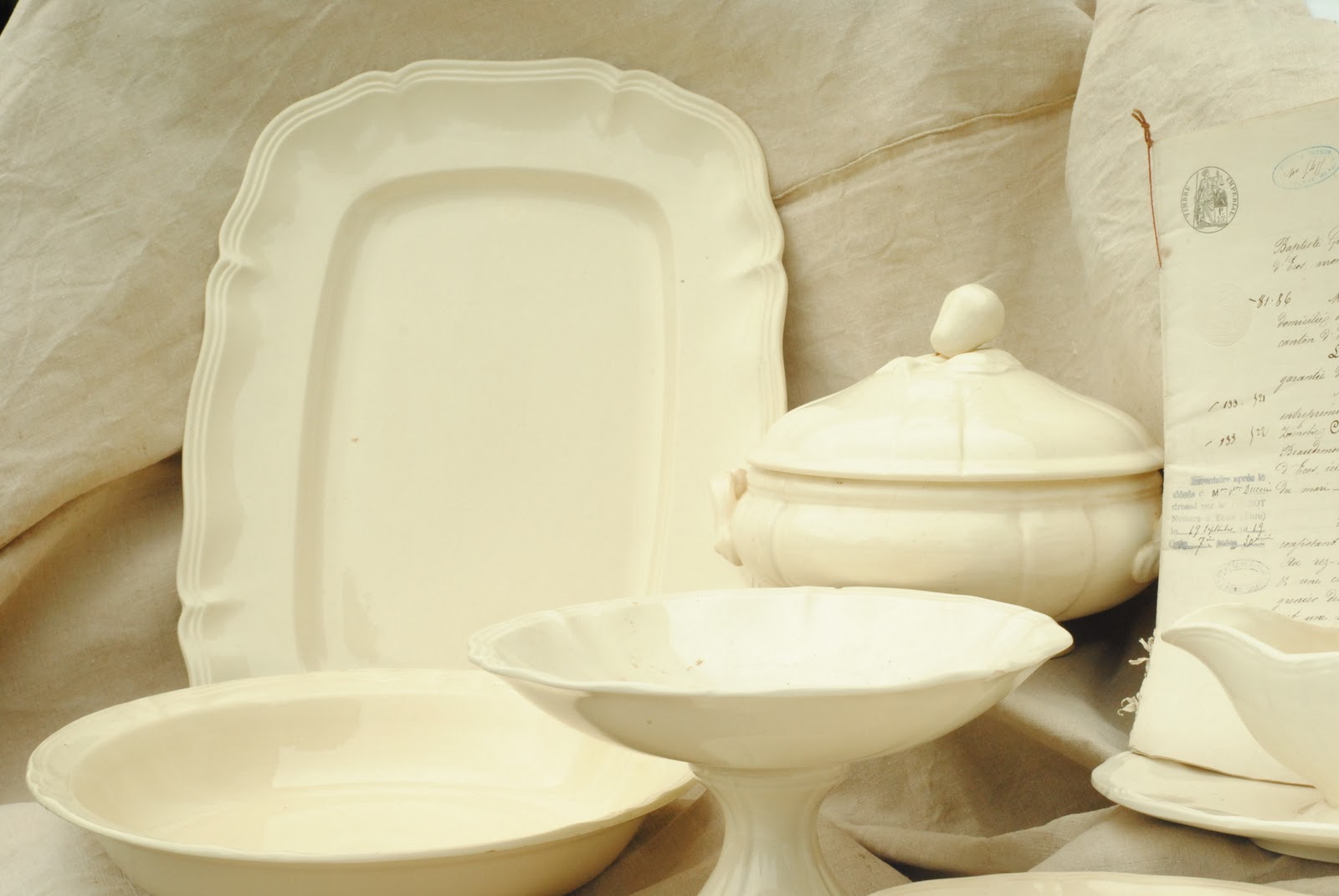 my french country home: my favourite French tableware