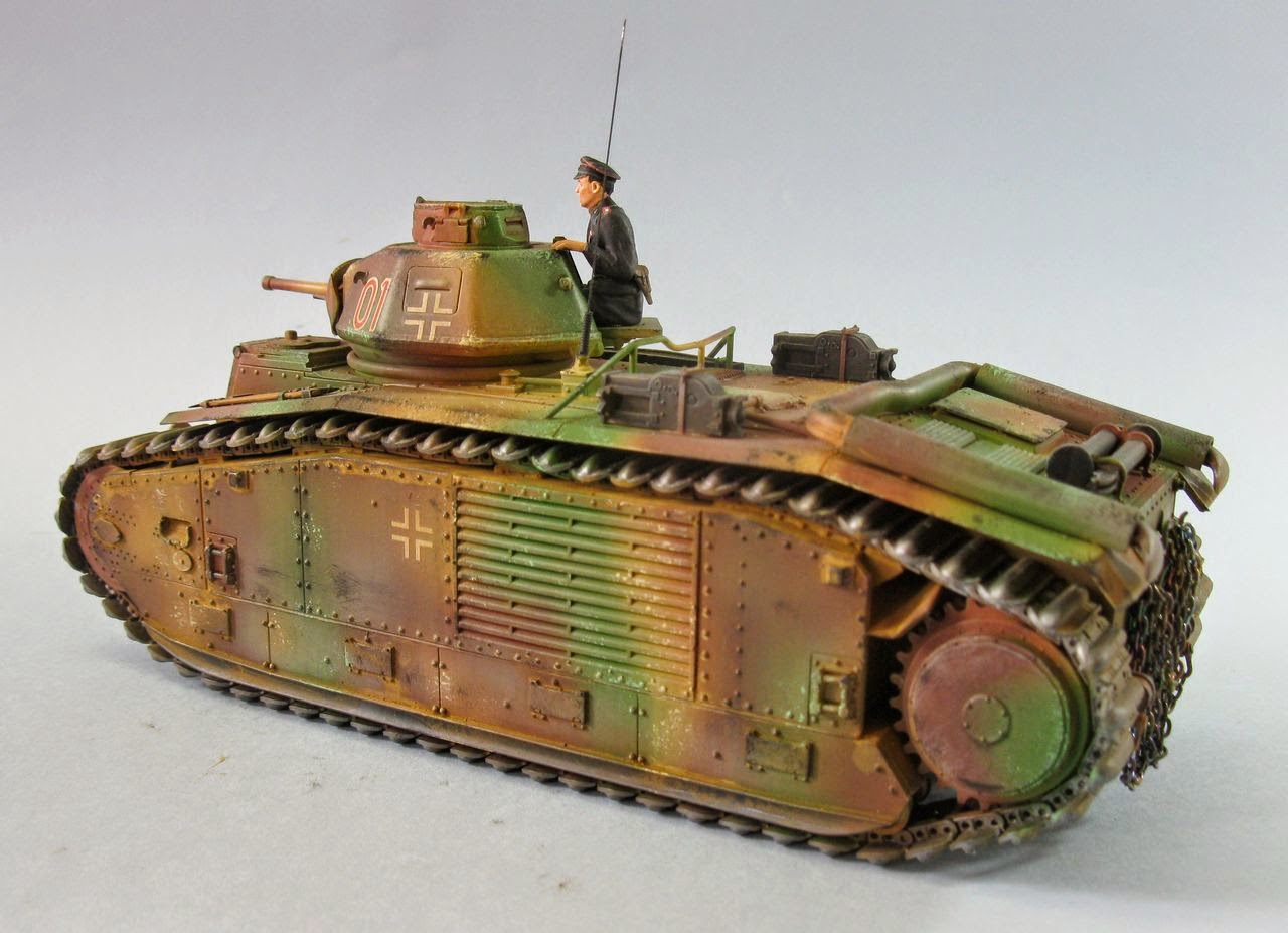 Panzerserra Bunker- Military Scale Models in 1/35 scale: Char B1 and B1 ...