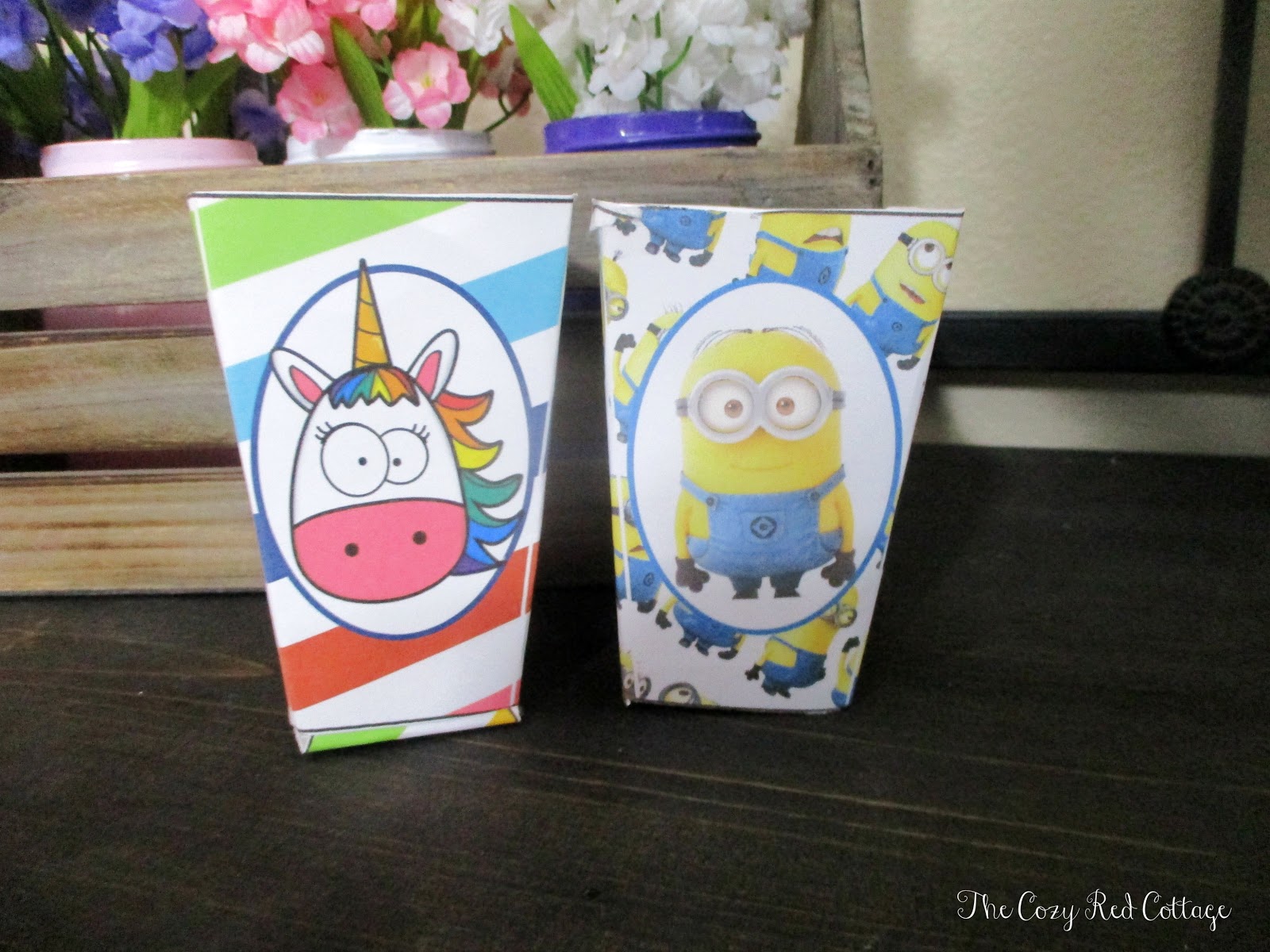 The Cozy Red Cottage: Despicable Me 3 Movie Night & Free Popcorn Boxes