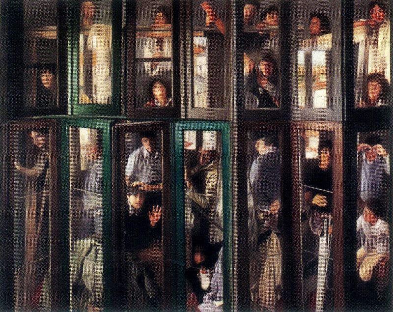 Painting of Daniel Quintero artist, Daniel Quintero paintings