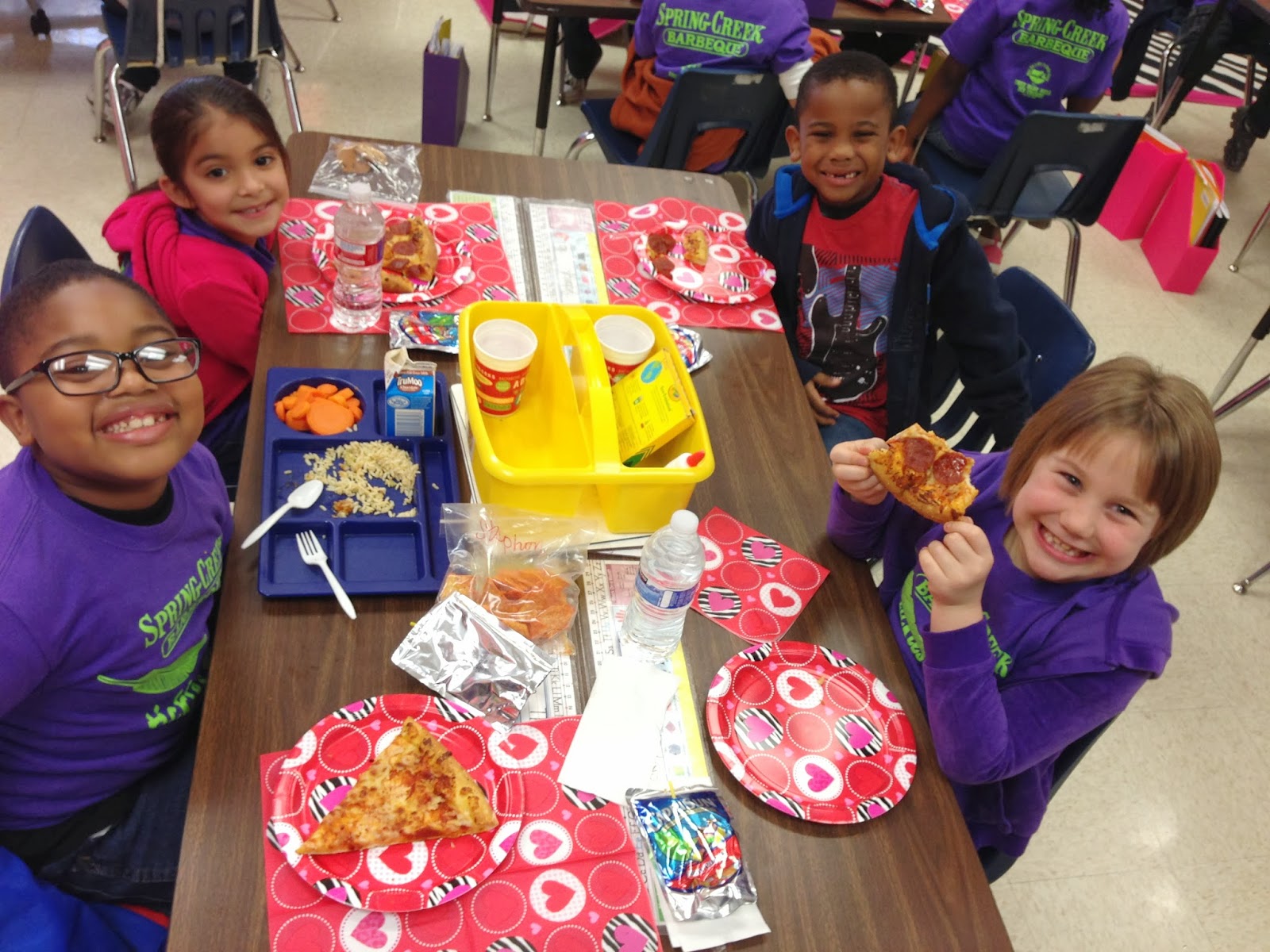 "HOO"ray for 2nd grade : Pizza Party, Spring Creek Night and February ...