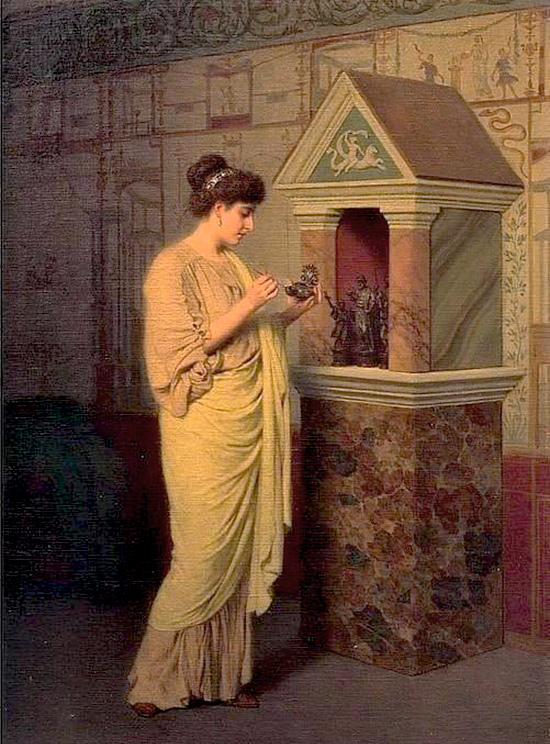 romanoimpero.com: CULTO DEI LARI