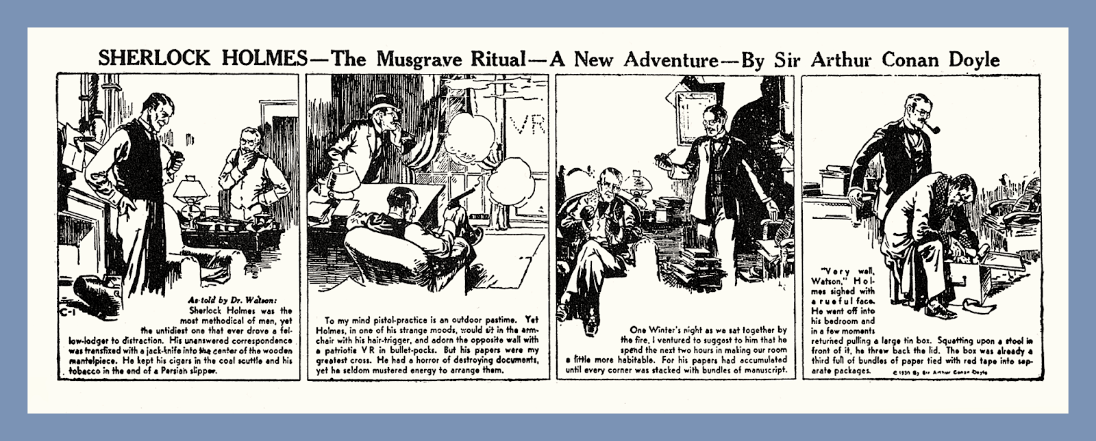 Yesterday’s Papers: Leo “The Lion” – Cartoonist O’Mealia