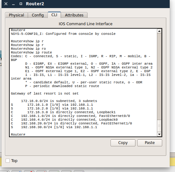 Routing Static dan Routing Dinamis On cisco packet tracher