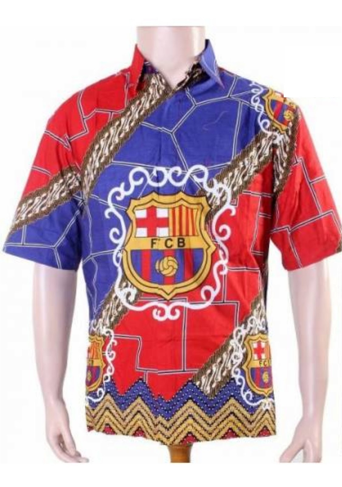 Batik Distro Malang: Kemeja Batik Klub Bola