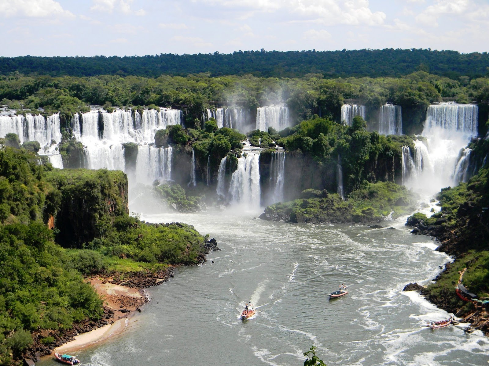 Lugares impresionantes: Cataratas de Iguazu
