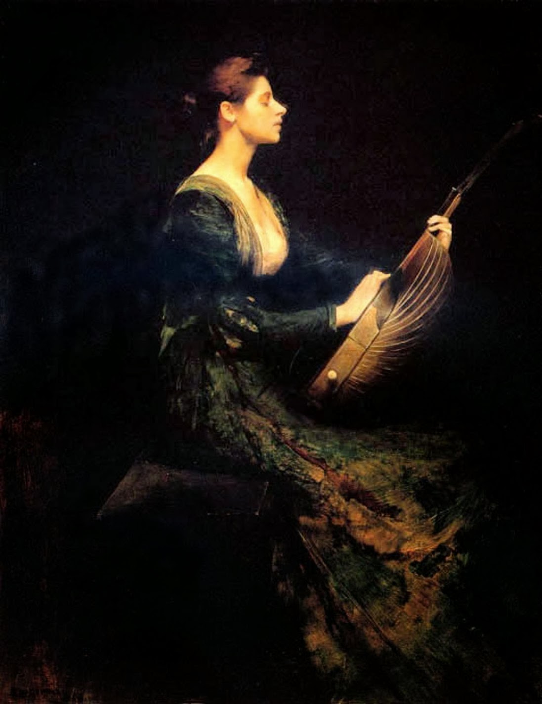 The Woman Gallery: Thomas Wilmer Dewing (1851 – 1938)