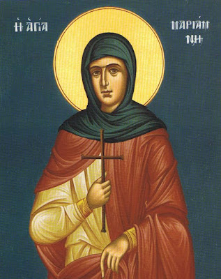 ORTHODOX CHRISTIANITY THEN AND NOW: Saint Mariamne, Sister of Saint ...