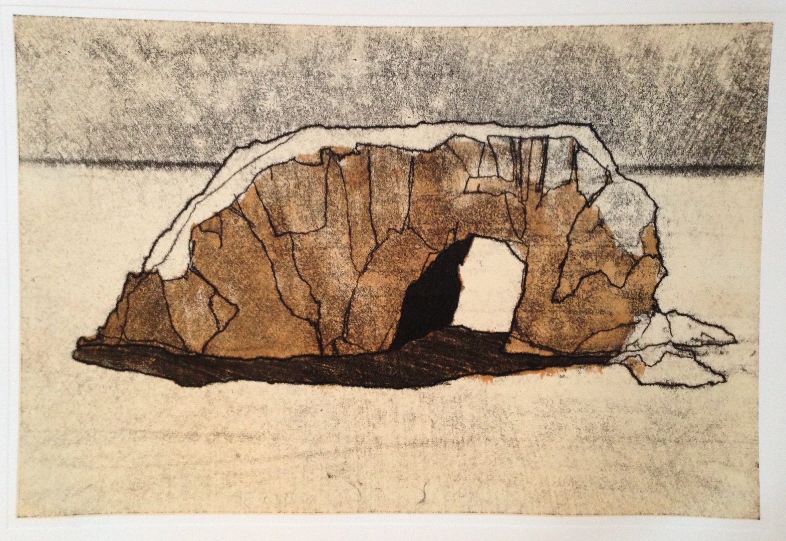 Heidi McDowell: Trace monotype