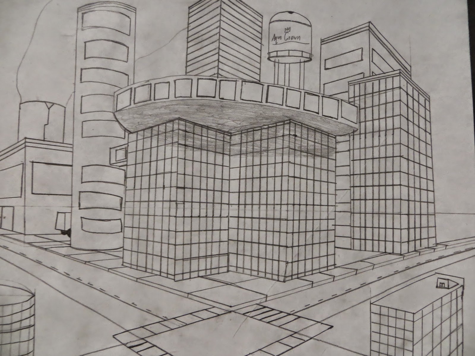 Shana's Art Room : 7th Grade Two Point Perspective