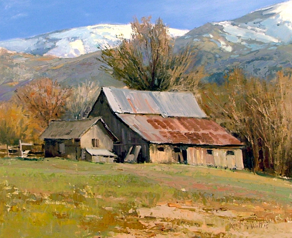 C r e a t i v e W o n d e r: Mountainous farm lands . . . a babbling ...