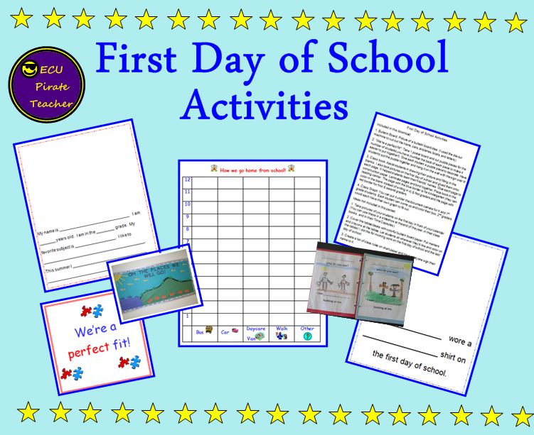 Mrs. Pirate Teacher: Beginning of the Year Class Books