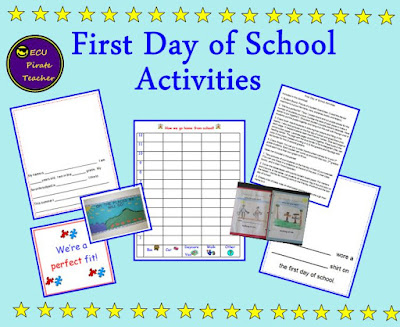 Mrs. Pirate Teacher: Beginning of the Year Class Books