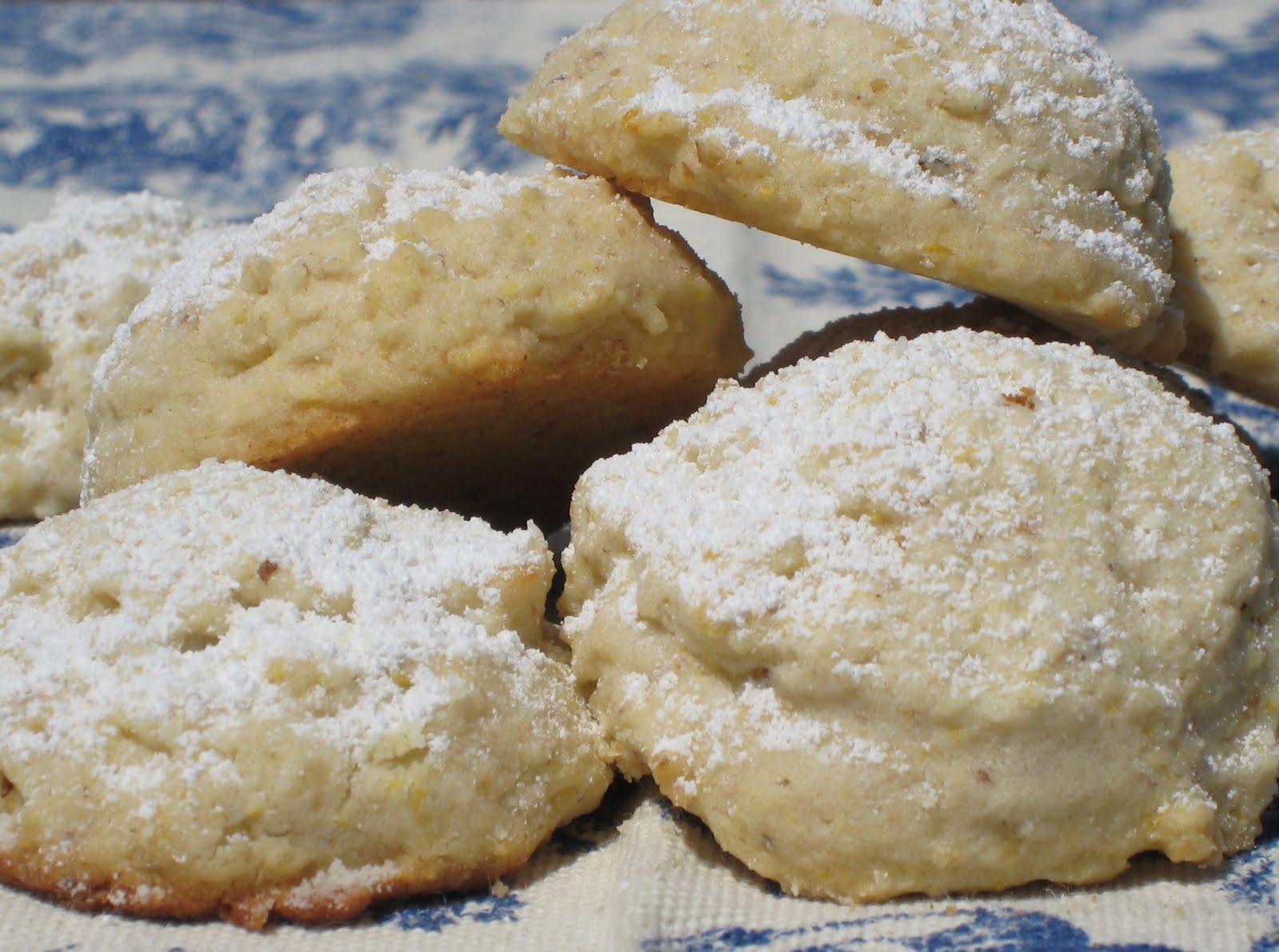 The Way to My Family's Heart: Lemon Walnut Cookies
