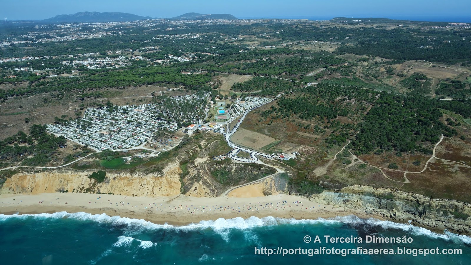 A Terceira Dimensão - Fotografia Aérea: Praia do Meco - Praia das Bicas ...