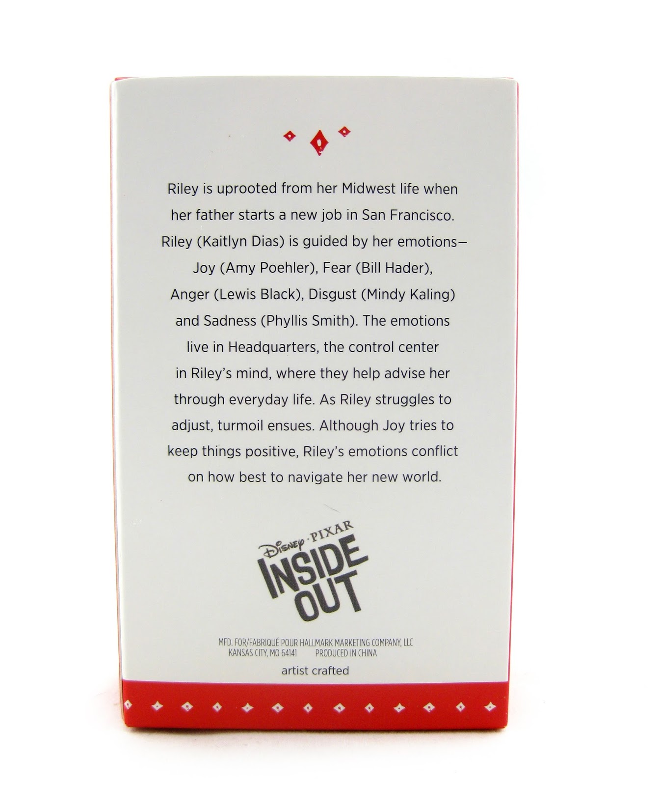 Dan the Pixar Fan: Inside Out: Joy Hallmark Keepsake Ornament