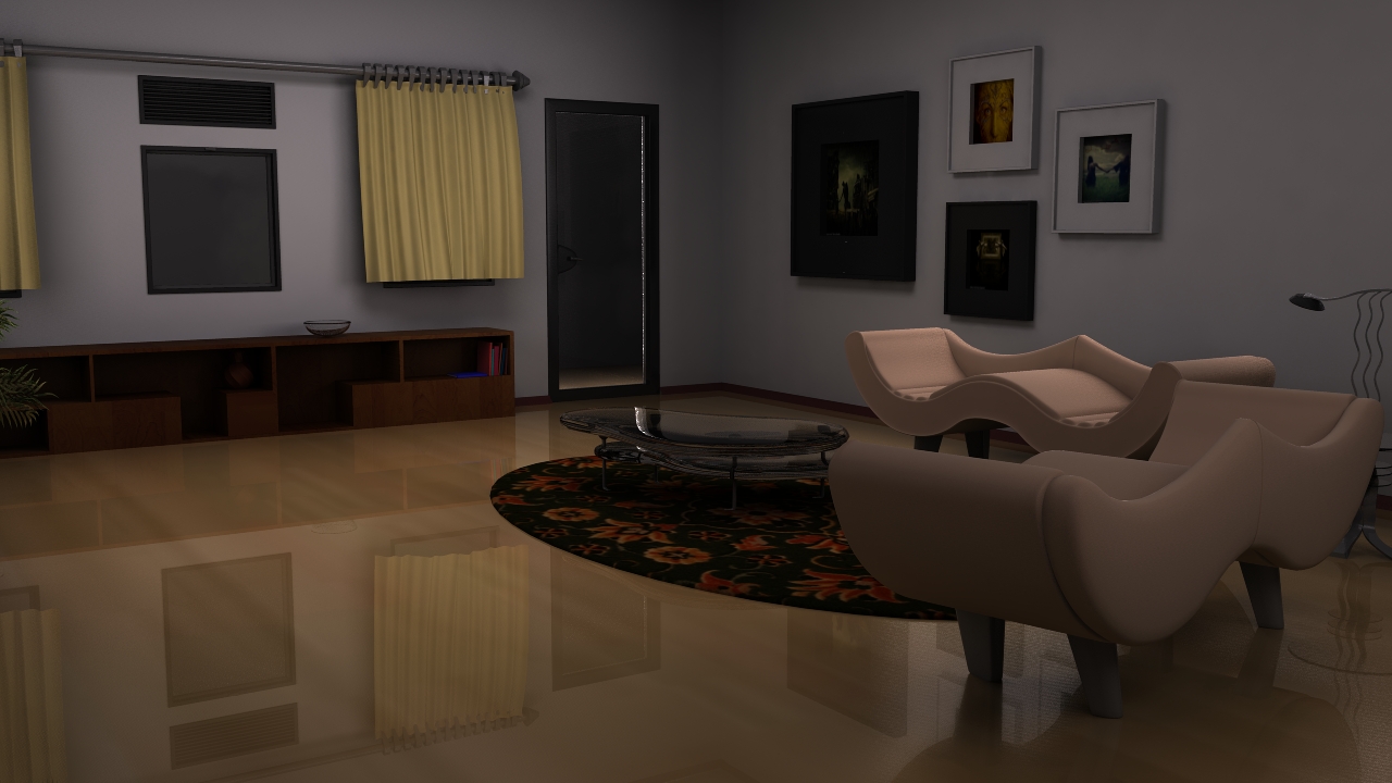 Maya Modeling: Maya Background And Interior Modeling