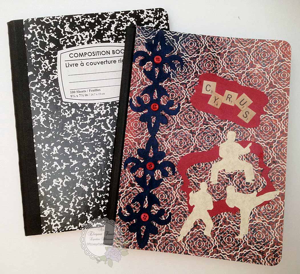 An Elegant Touch...: Altered Journal/Notebook